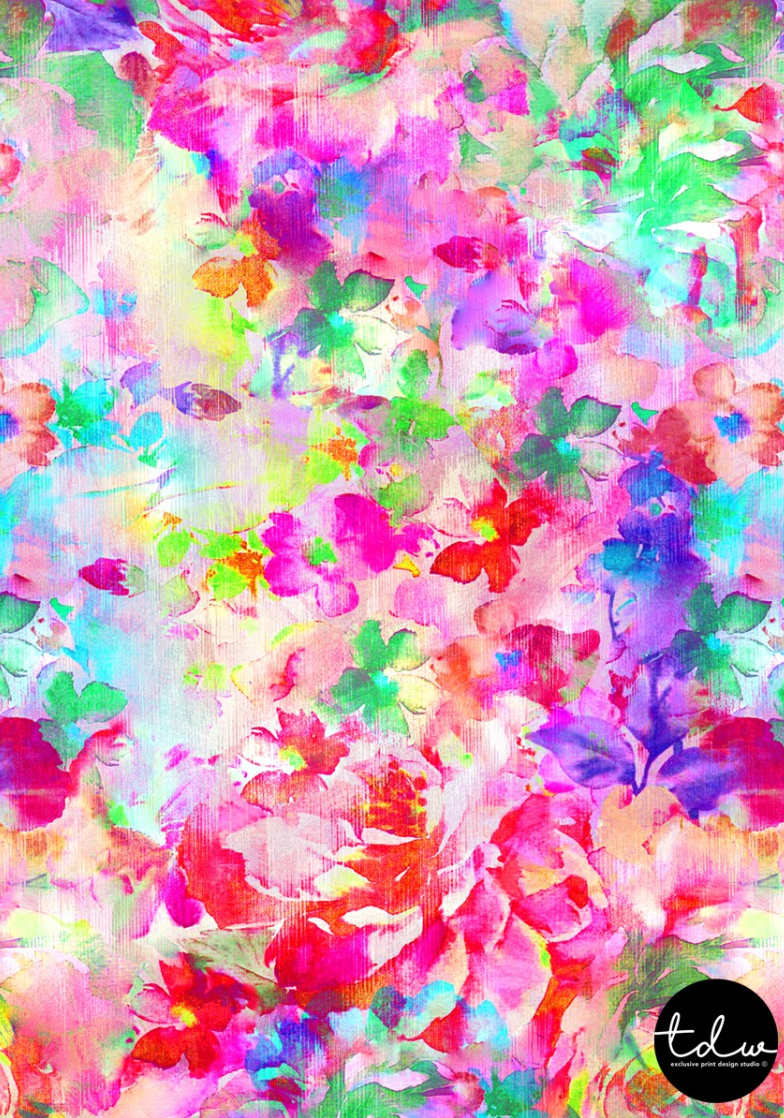 TDW3965FLOROM Exclusive Print Design – The Digital Weaver