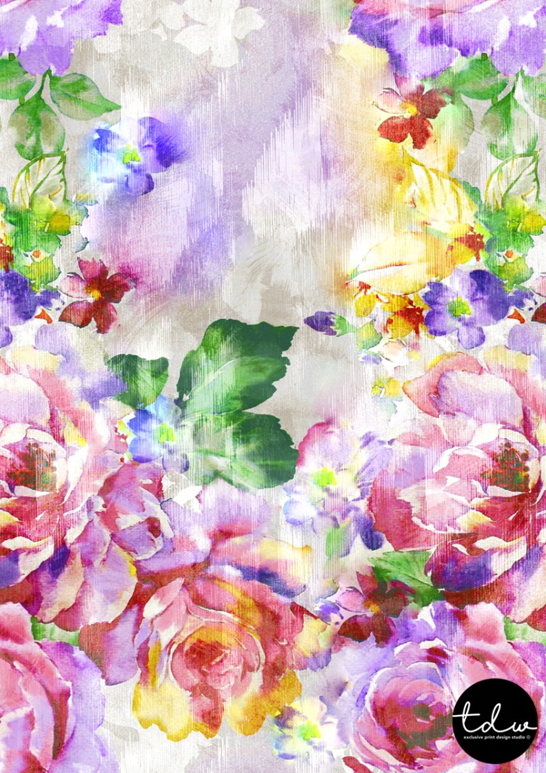 TDW3964FLOROM Exclusive Print Design – The Digital Weaver