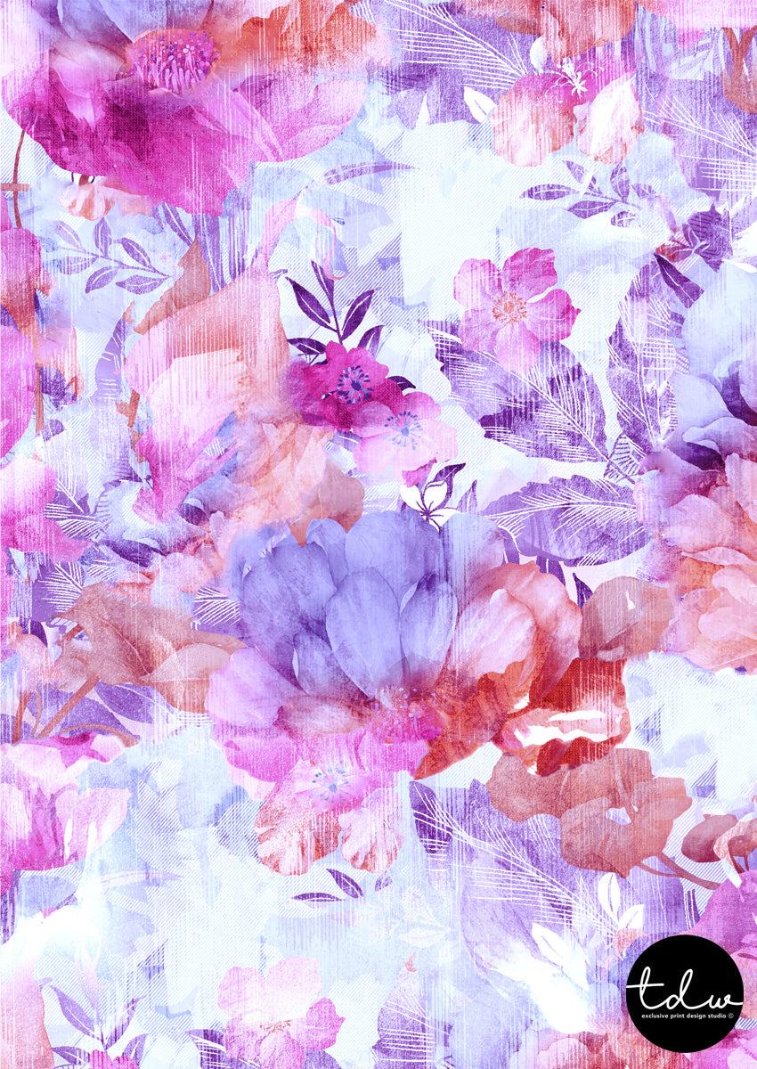 TDW3968FLOROM Exclusive Print Design – The Digital Weaver