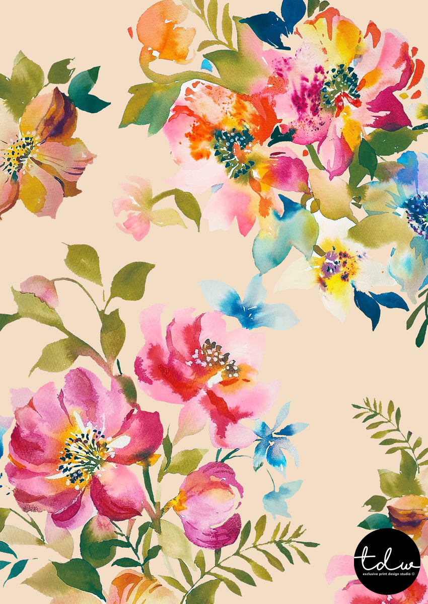 TDW3971FLOROM Exclusive Print Design – The Digital Weaver