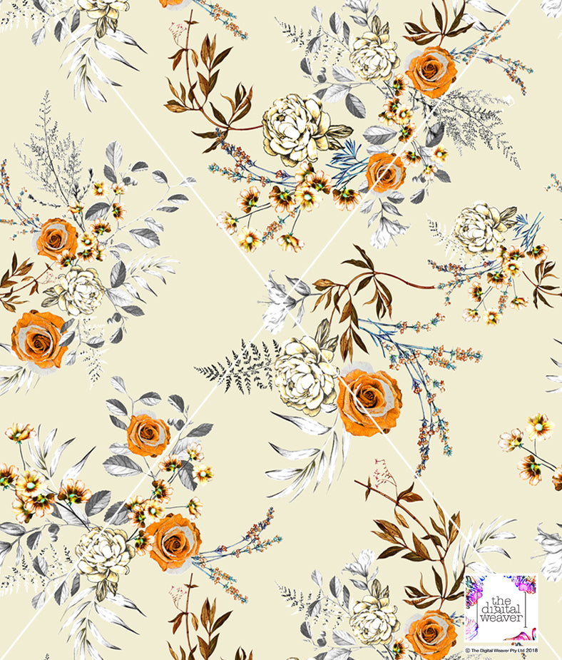 TDW2788_MS071 Garden Party Floral Exclusive Print Design – The Digital ...